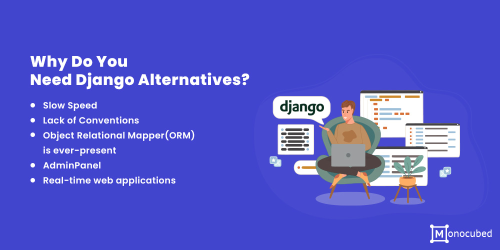 Django Alternatives: Top 5 Python Frameworks To Use in 2023 Django Alternatives: Top 5 Python Frameworks To Use in 2023