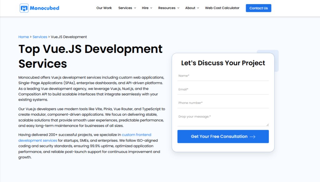 Top 10 Vue.js Development Companies in 2026